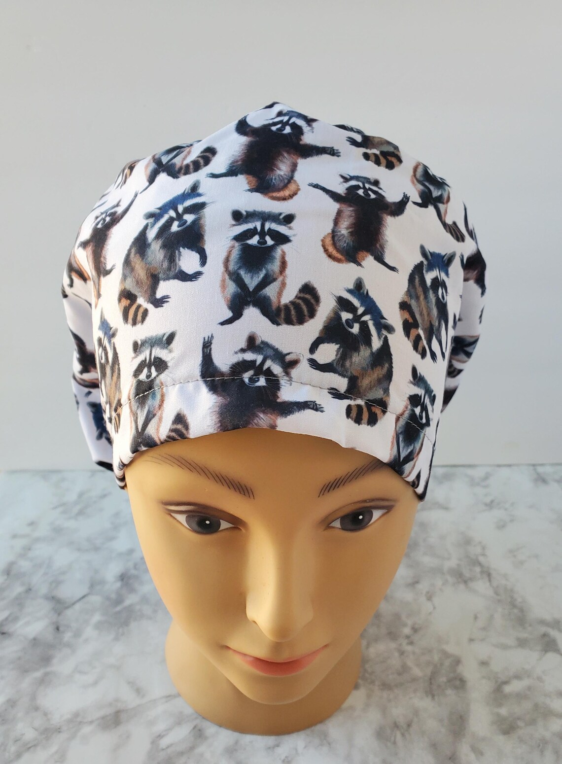Raccoon Scrub Cap - Surgical Cap Funny,racoon Gift - Etsy