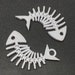 Articulated Fish Skeleton 3D Print - Etsy