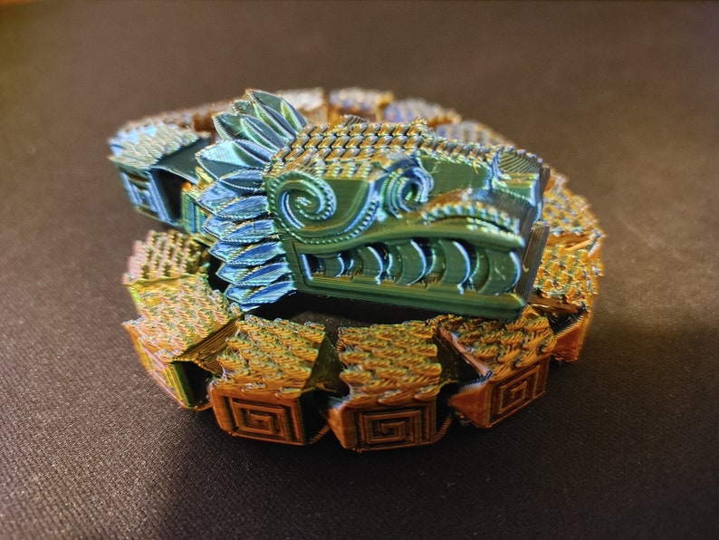 Aztec Quetzalcoatl (3D Print) - Etsy