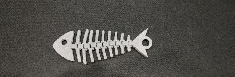 Articulated Fish Skeleton (3D Print) - Etsy