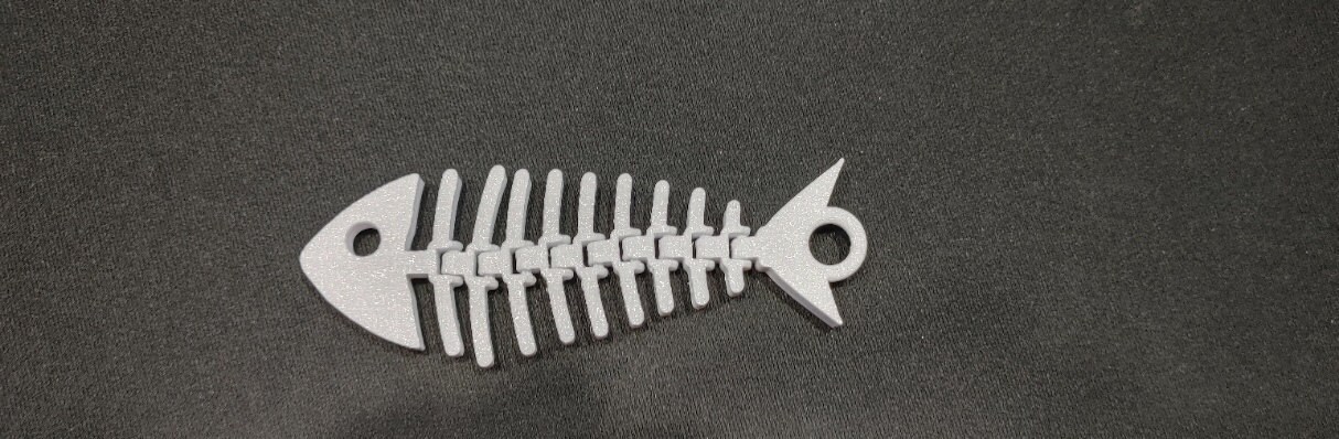 Articulated Fish Skeleton (3D Print) - Etsy