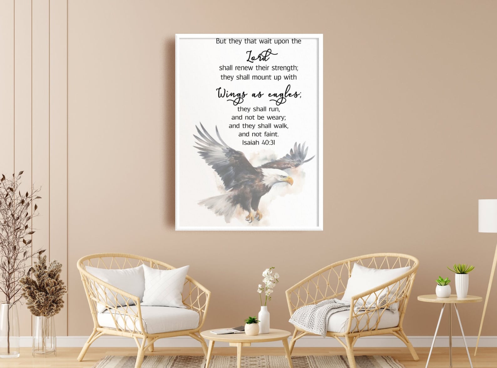 Isaiah 40:31 Bible Verse Print Scripture Printable Inspirational ...