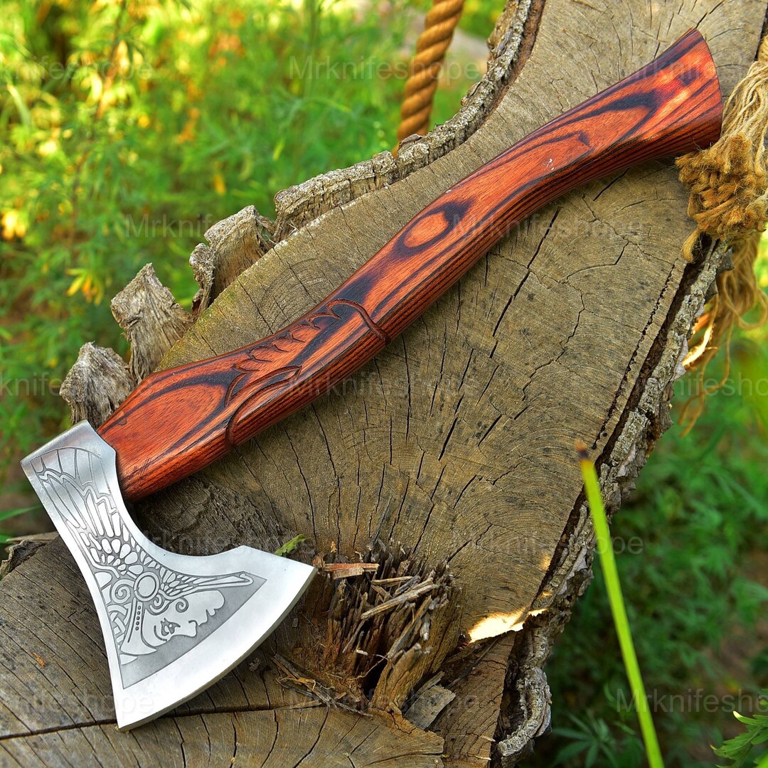 Custom Viking Axe. Personalized Axe. Throwing Axe , Engraved Axe, Axes ...