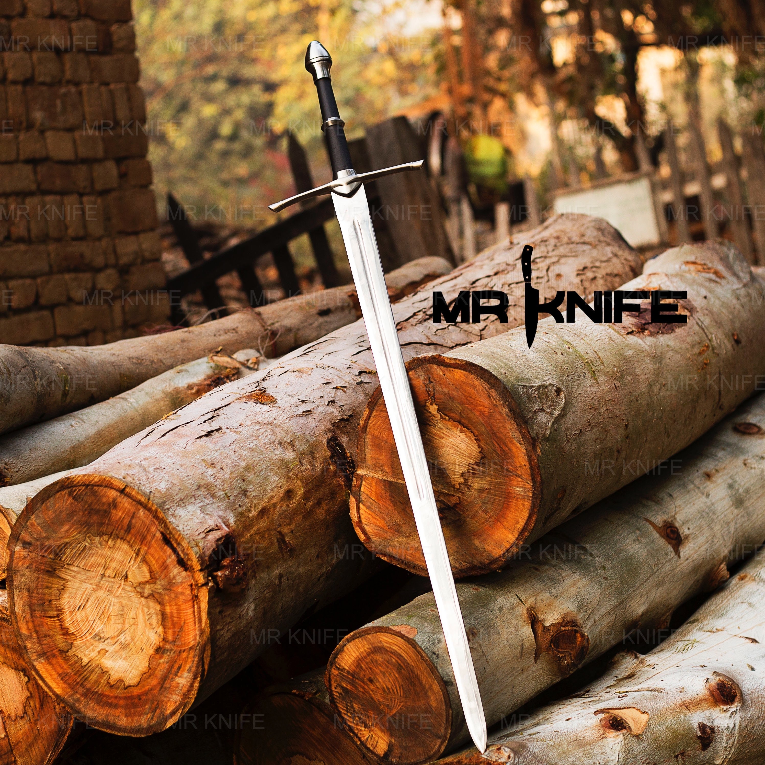 Aragorn Strider Ranger Sword With Knife Lord of the Ring black Color ...