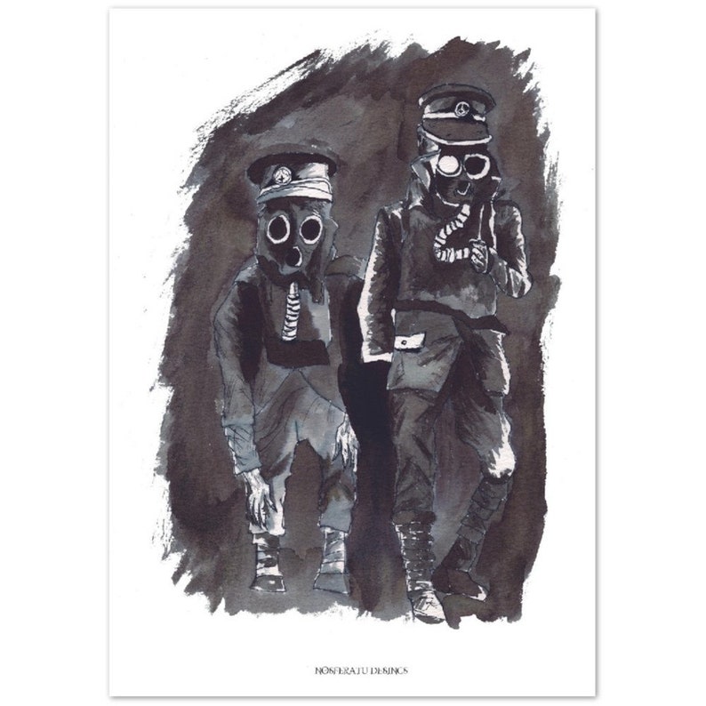 Illustration in Toxic Ink Ink Poster Horror Zombie Movies Illustration ...