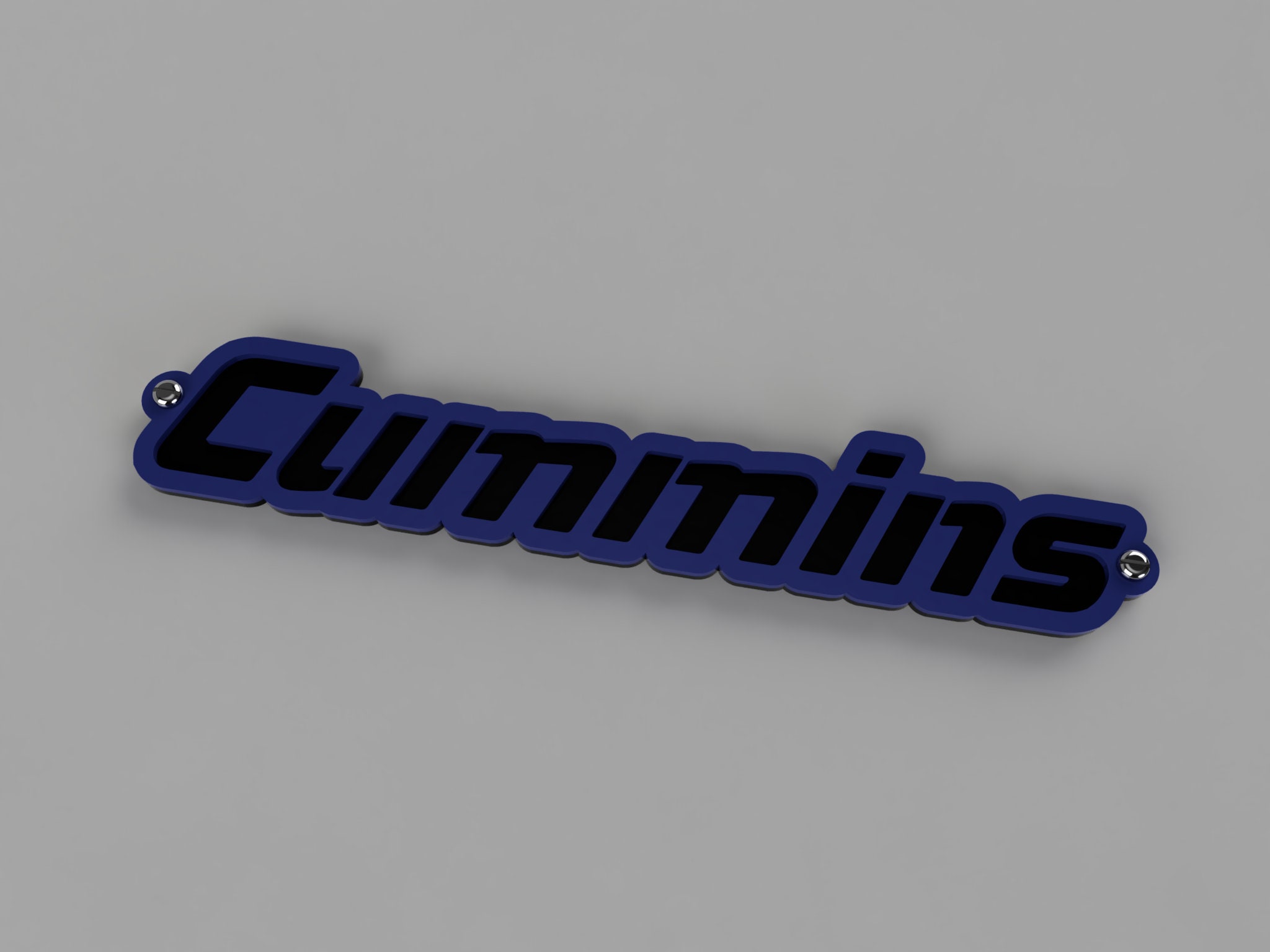 Cummins Grille Badge 10 2 Layer - Etsy