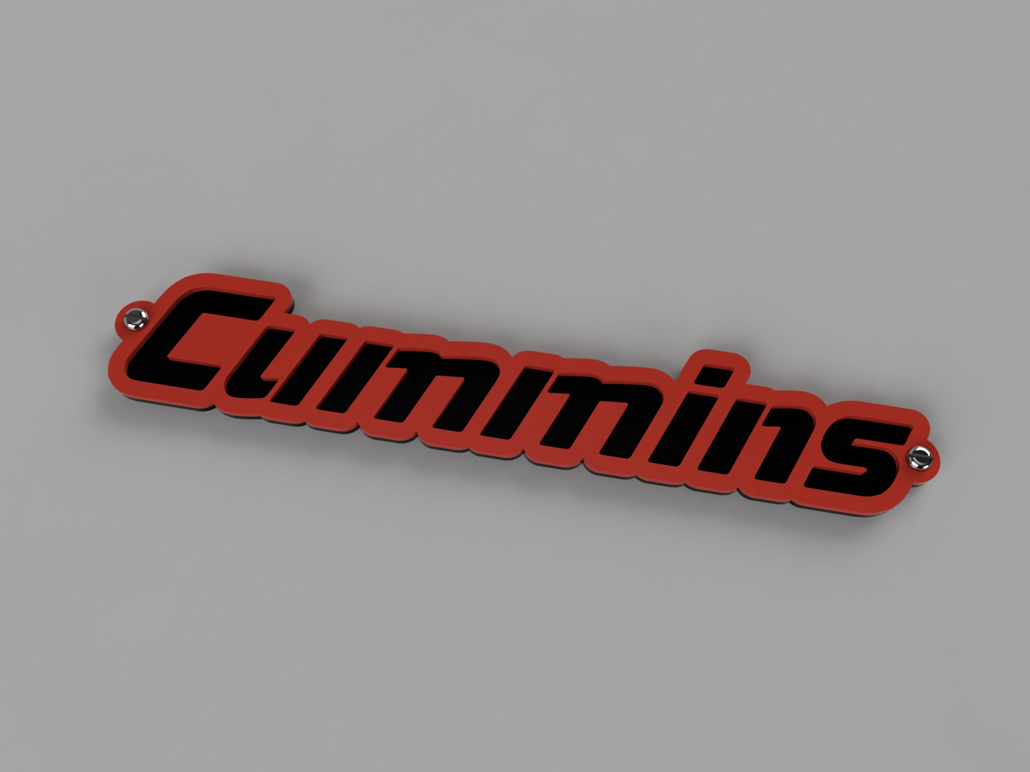 Cummins Grille Badge 10 2 Layer - Etsy