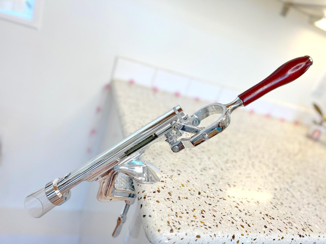 Vintage Professional Table Mount Bottle Opener Chrome Plated Bar Top ...