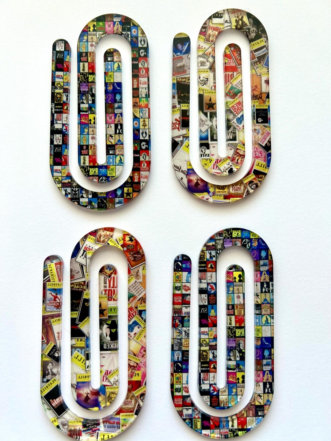 Broadway Musical Jumbo Large Acyrlic Paperclip, Planner Accessory - Etsy