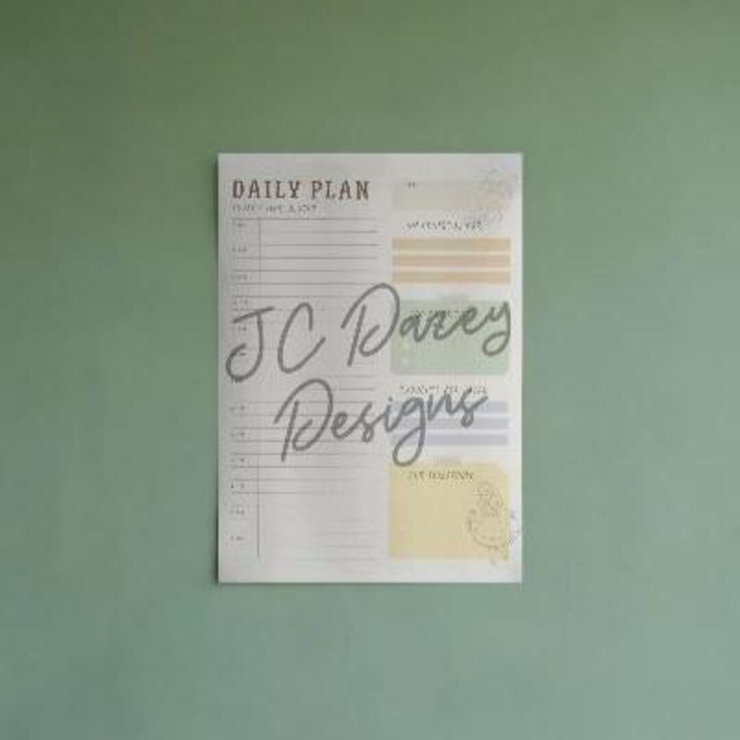 Alice in Wonderland Daily Planner | Printable Time Blocks (PDF Download ...