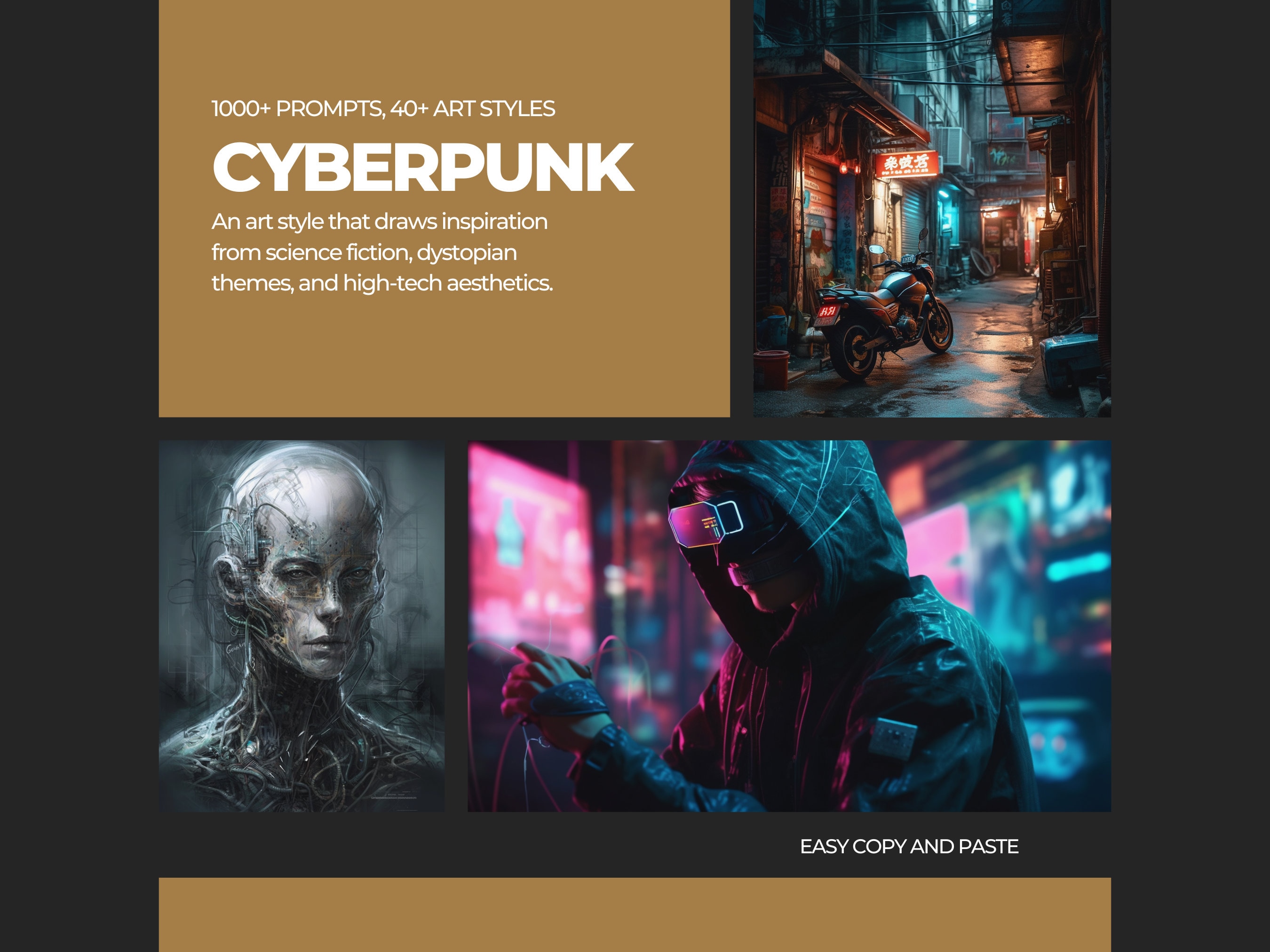 1000 Midjourney V5 Prompts includes Beginner's Cheat Sheet 40 Art ...