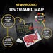 Custom US Travel Map - Etsy