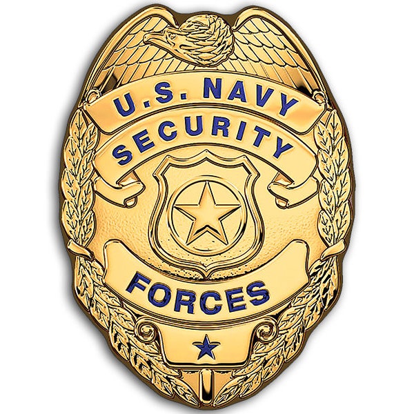 Us Navy Security Badge - Etsy