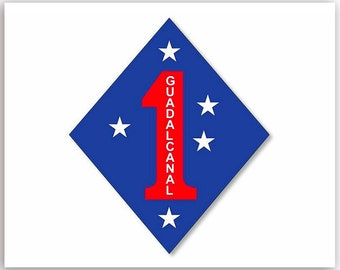 1st Marine Division Guadalcanal - Etsy