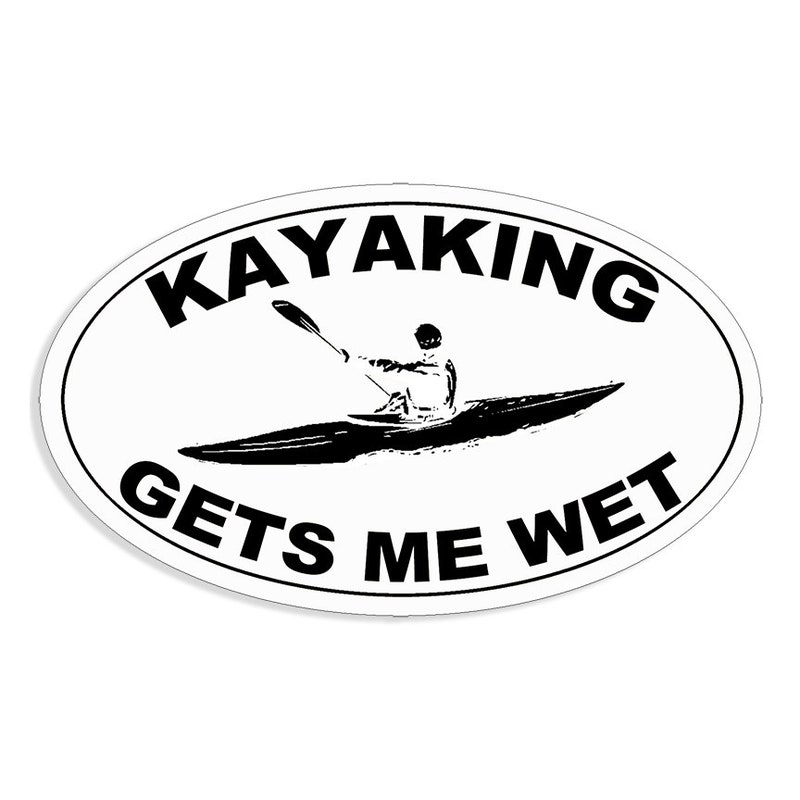 Funny Canoe Sticker - Etsy