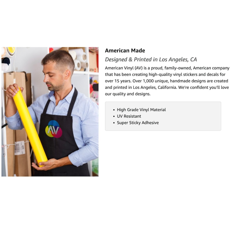 8x8 Inch LARGE Round Veteran Owned & Operated Sticker vinyl Decal Vet ...