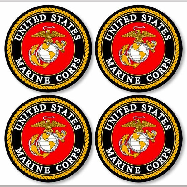 Marine Corps Logo Stickers - Etsy