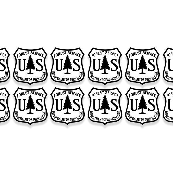 Forest Service Decal - Etsy