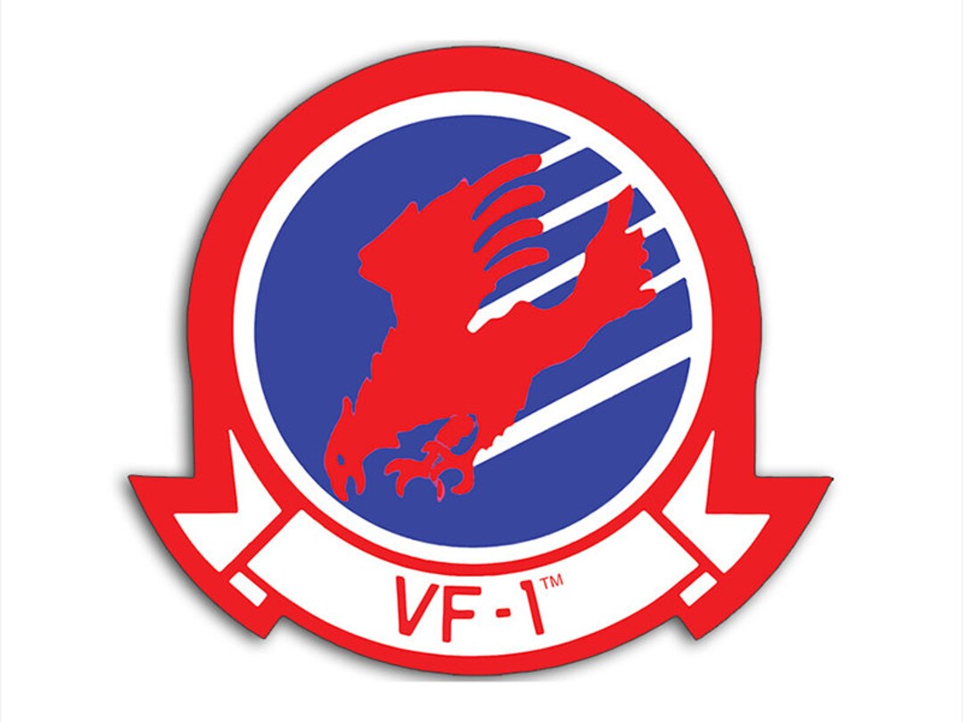 3 Inch VF-1 Hawk Sticker us Jet Fighter Squadron Vf1 Vinyl Decal Logo Licensed by US Navy - Etsy