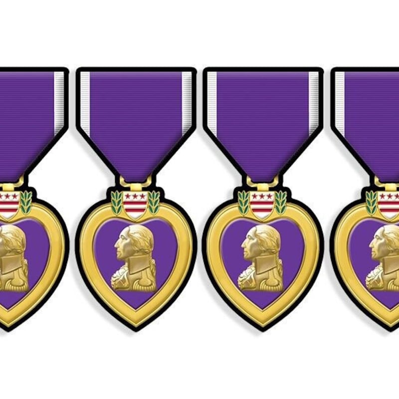 Army Medal Stickers - Etsy