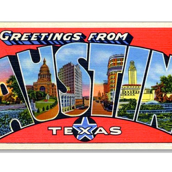 Austin Bumper Sticker - Etsy