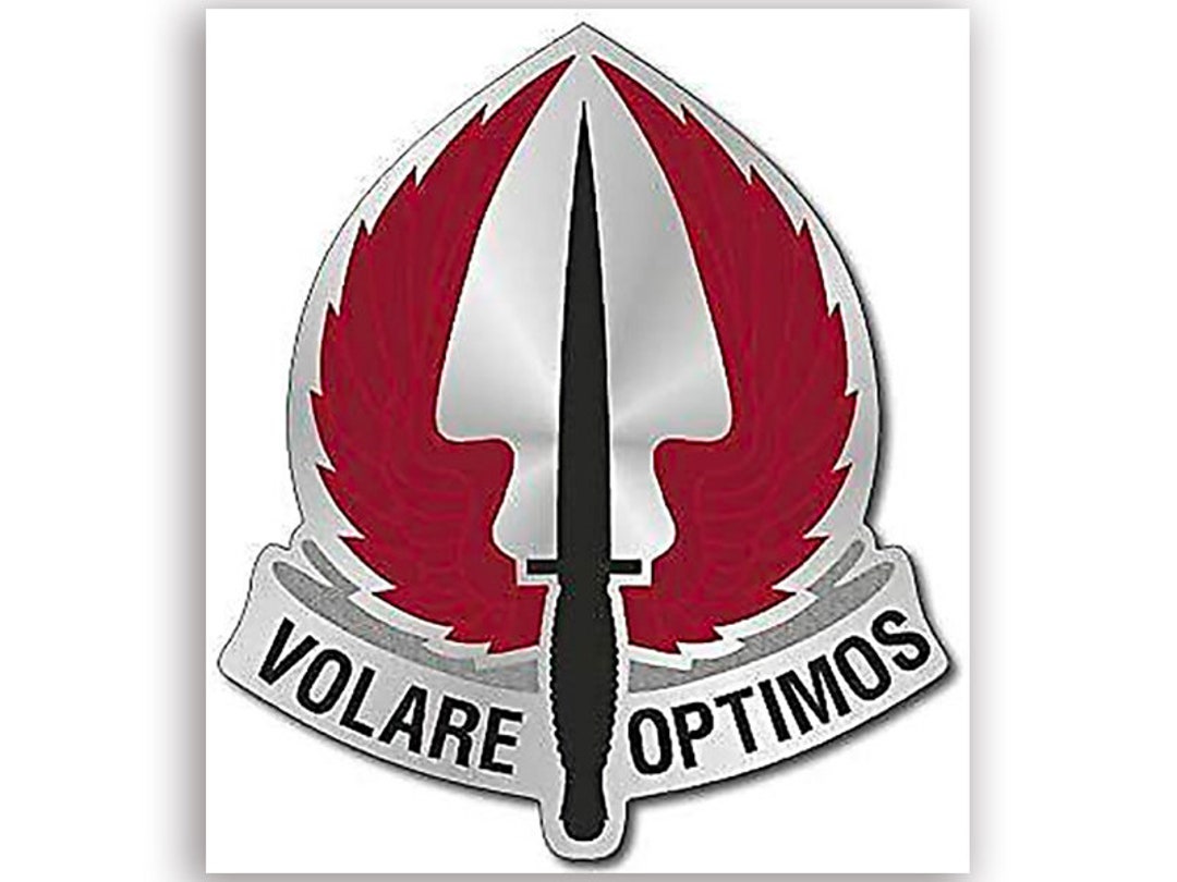 3x3 Inch Army Special Operations Aviation Volare Optimos Sticker auto ...
