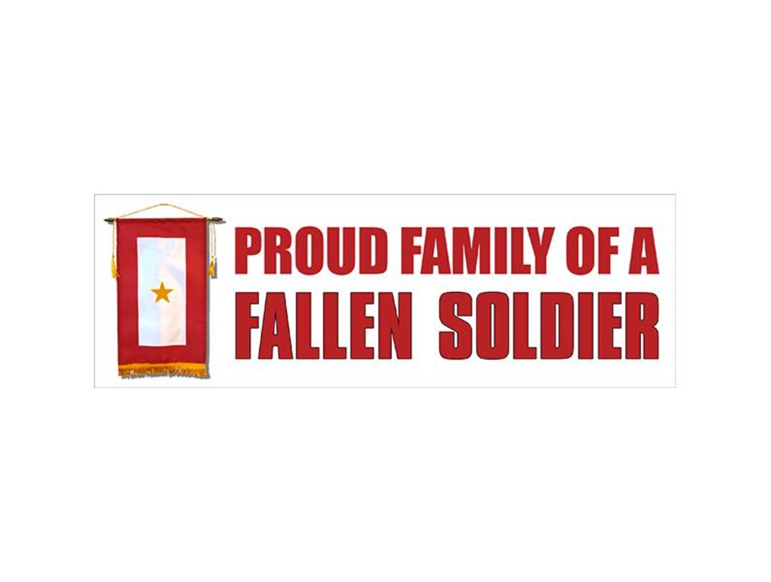 3x9 Inch Proud FAMILY of a Fallen Airman Bumper Sticker (vinyl Decal ...