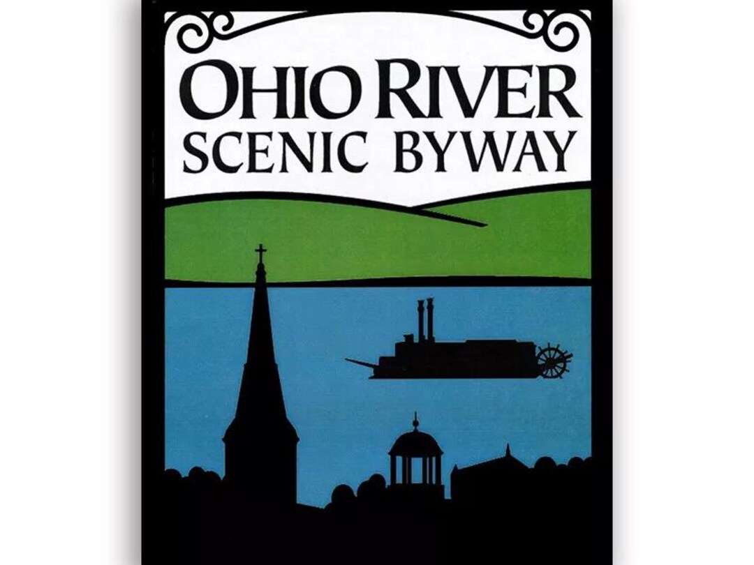 3x4 Inch Ohio River Scenic Byway Sticker (auto Rv Truck Laptop Vinyl ...