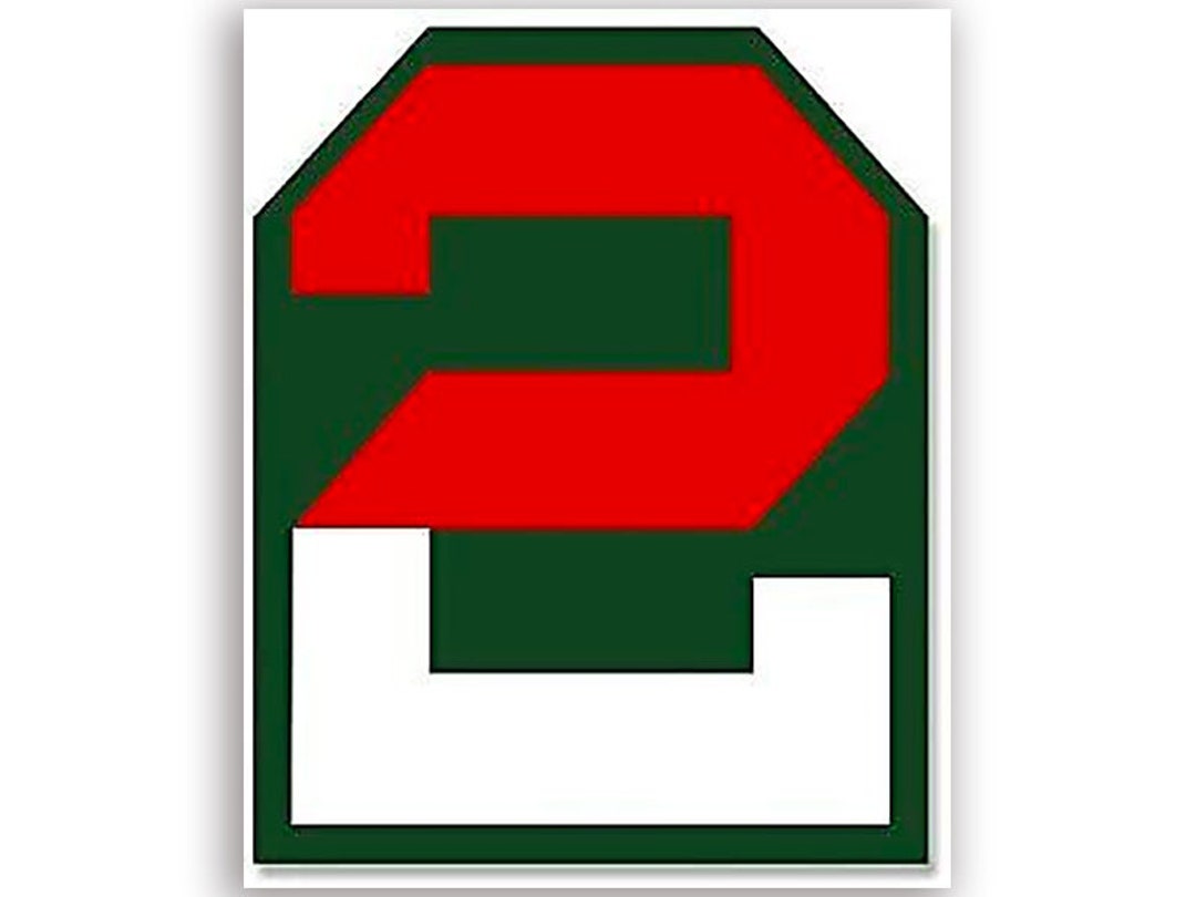 3x5 Inch 2nd Army Logo Sticker (decal Logo Military Usa Auto Car Truck ...