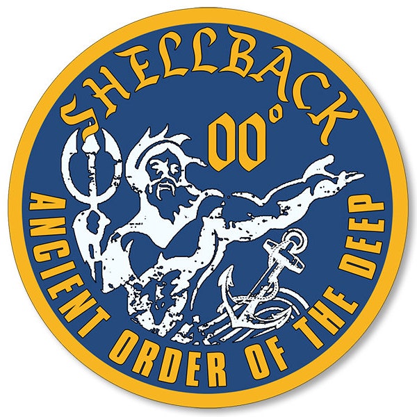 Navy Shellback Decal - Etsy