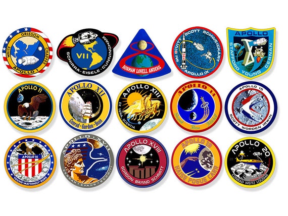 Nasa Apollo Stickers
