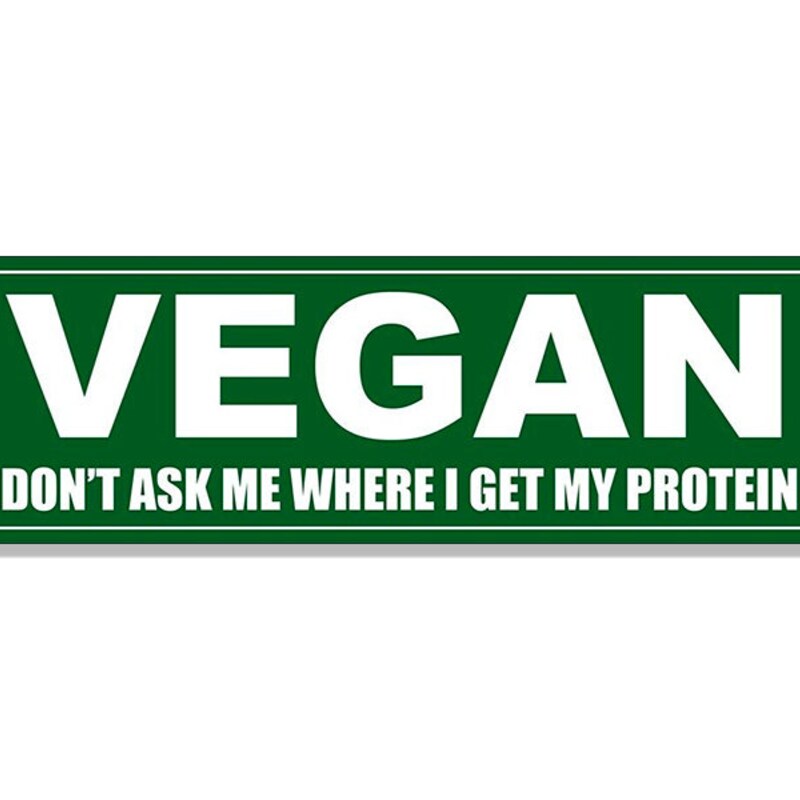 Vegan Sticker - Etsy