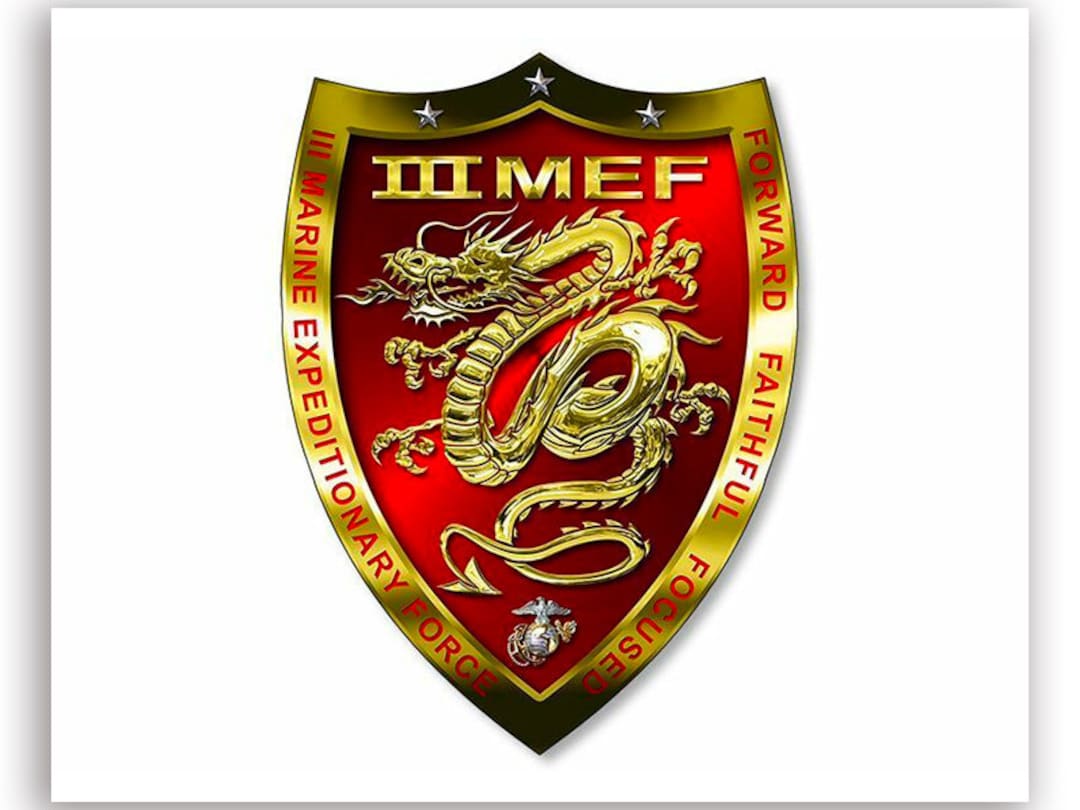 3 Inch 3rd III MEF Marine Expeditionary Sticker (auto Car Truck Rv ...