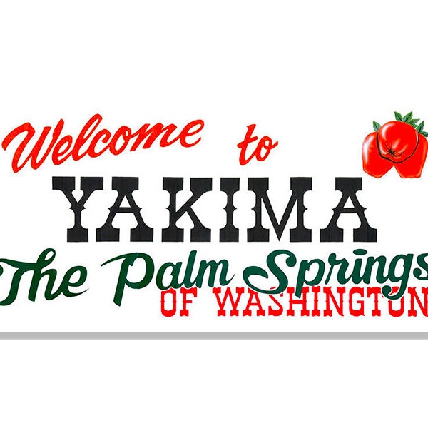 Yakima Washington - Etsy
