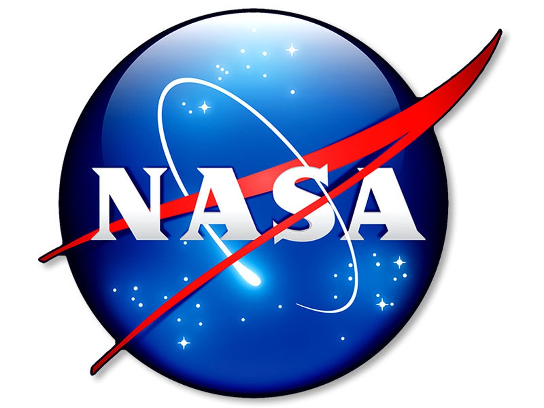 3 Inch Round NASA Logo Shaped Sticker insignia Seal Space Science ...