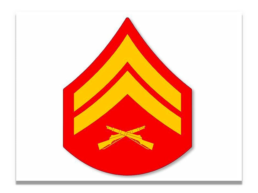 3x4 Inch USMC Rank CORPORAL Sticker (military Usa Us Rv Auto ...