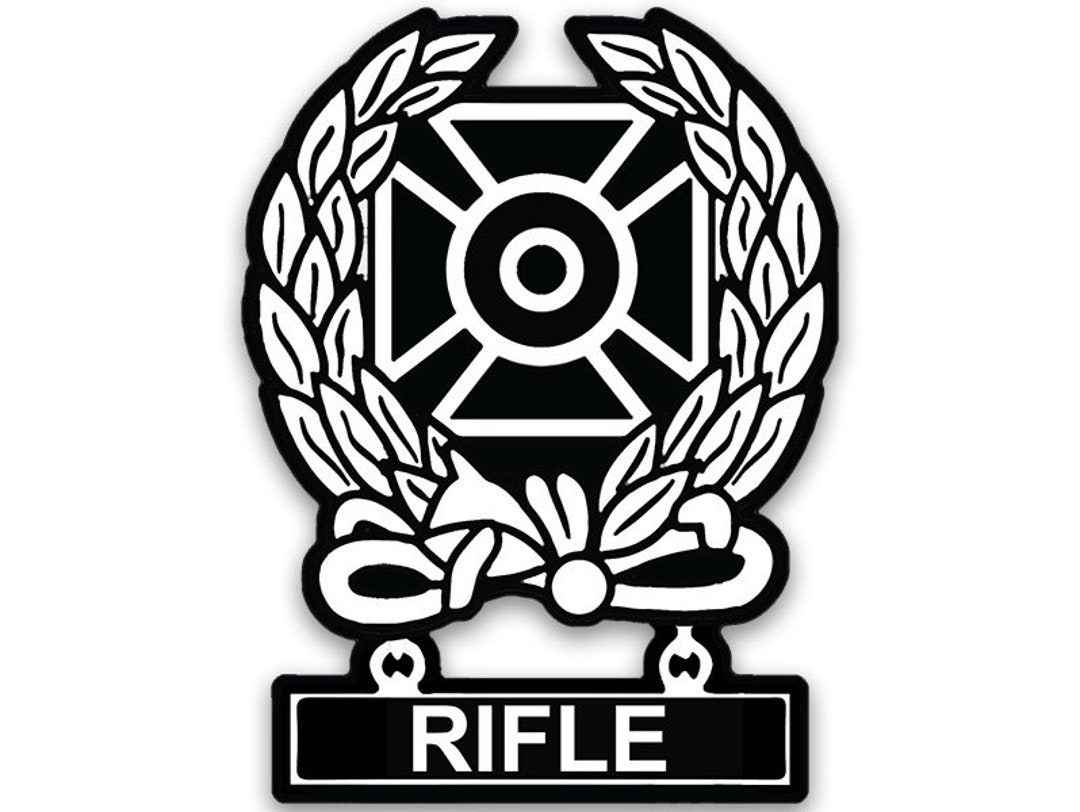 3x4 Inch US Army EXPERT Award With Rifle Sticker (decal Vinyl Military ...
