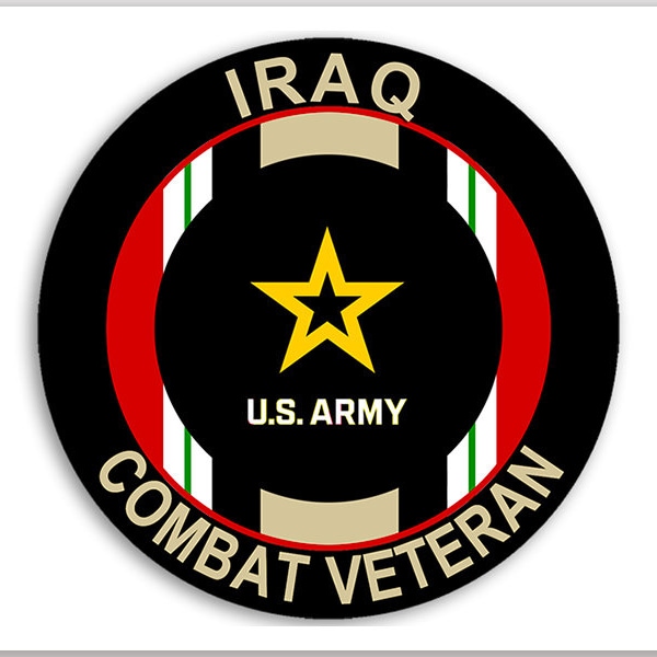Army Iraq Car Decal - Etsy