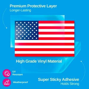 Sheet of 50: US State Flag Stickers (united U.s. Auto Car Truck Rv ...