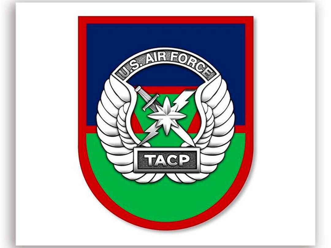 Color TACP Logo Sticker (tactical Control U.S. Air Force Auto Car Truck ...
