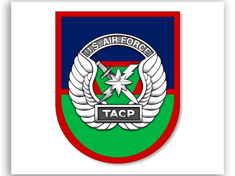 3x4 Inch Color TACP Logo Sticker tactical Control Air Force - Etsy