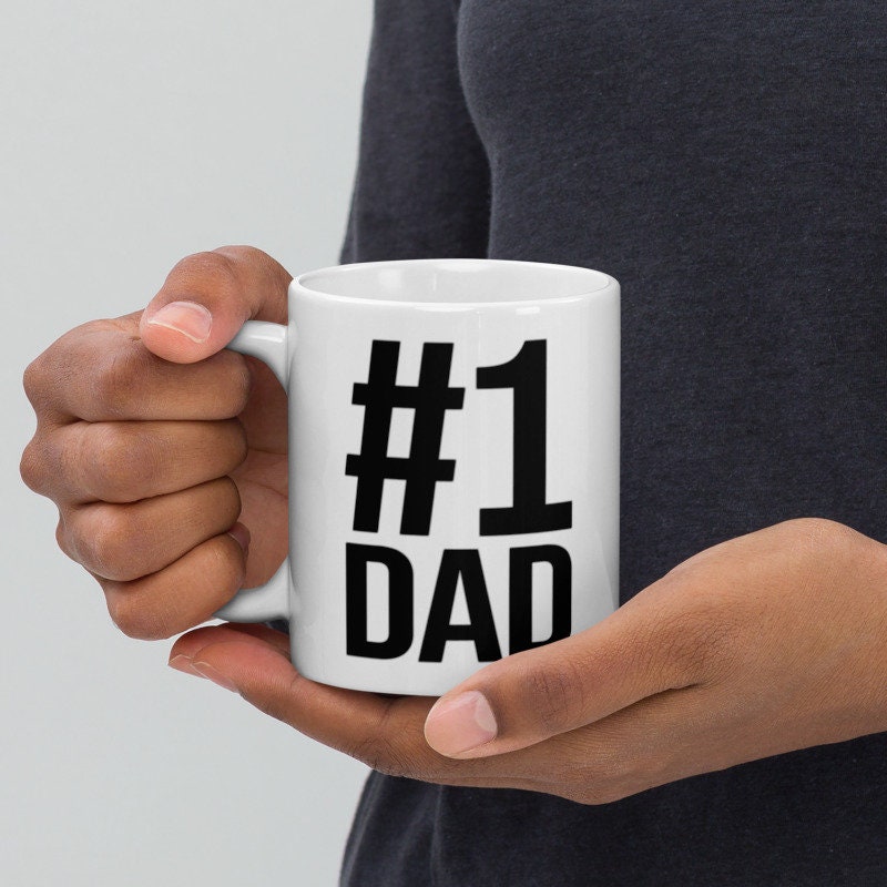 The #1 DAD Mug - Ceramic - Etsy