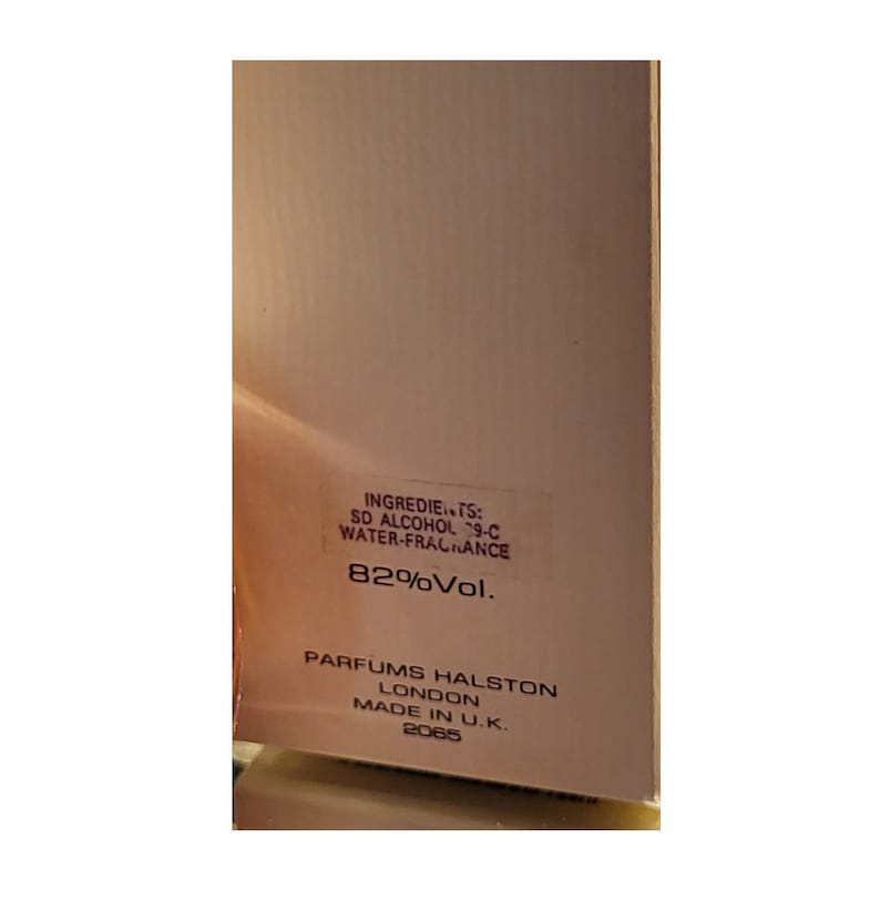 Halston Original 1980's Vintage Eau De Toilette Perfume Made in UK for ...