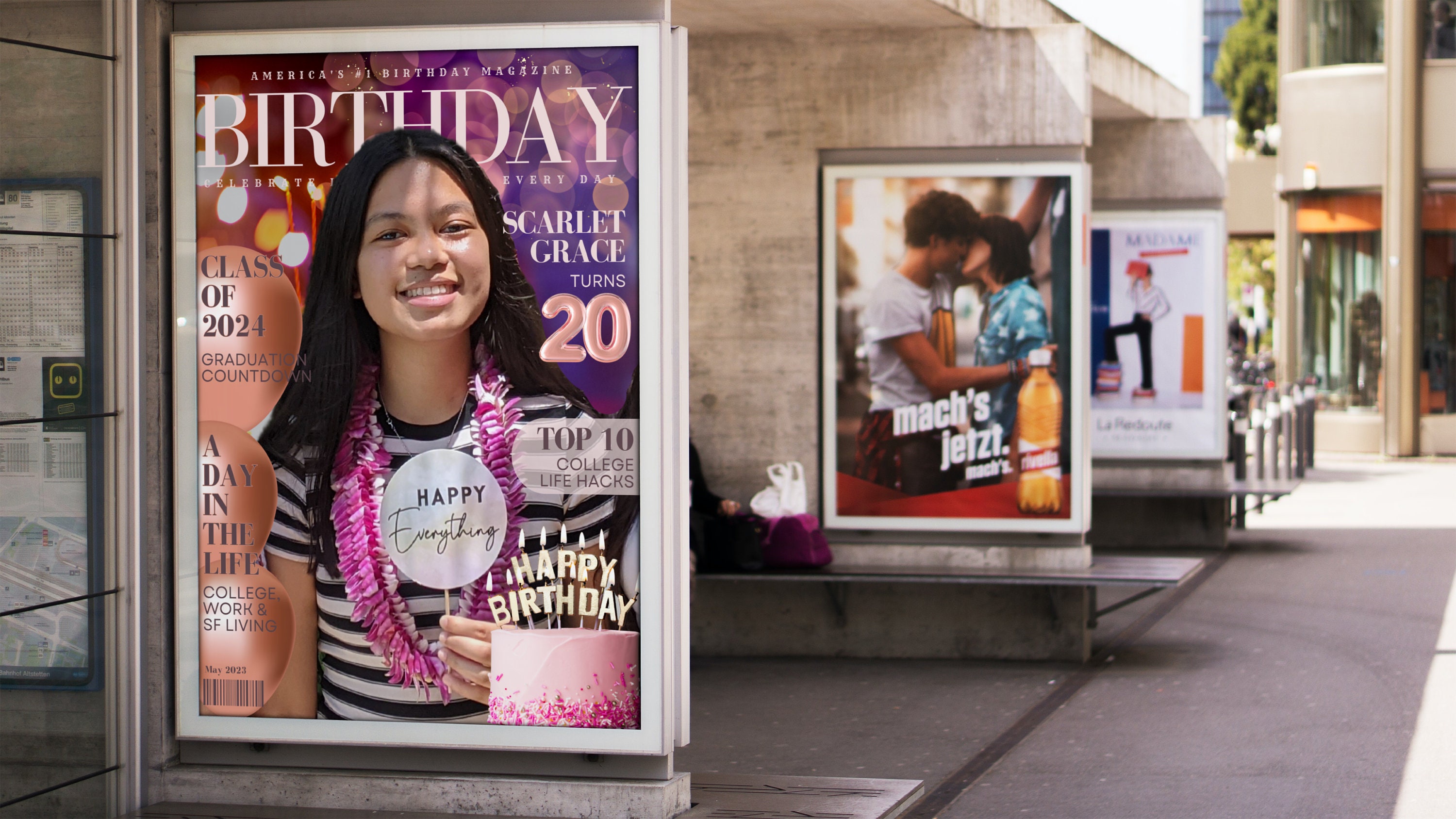 Custom Birthday Magazine Covers - Etsy