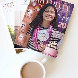 Custom Birthday Magazine Covers - Etsy