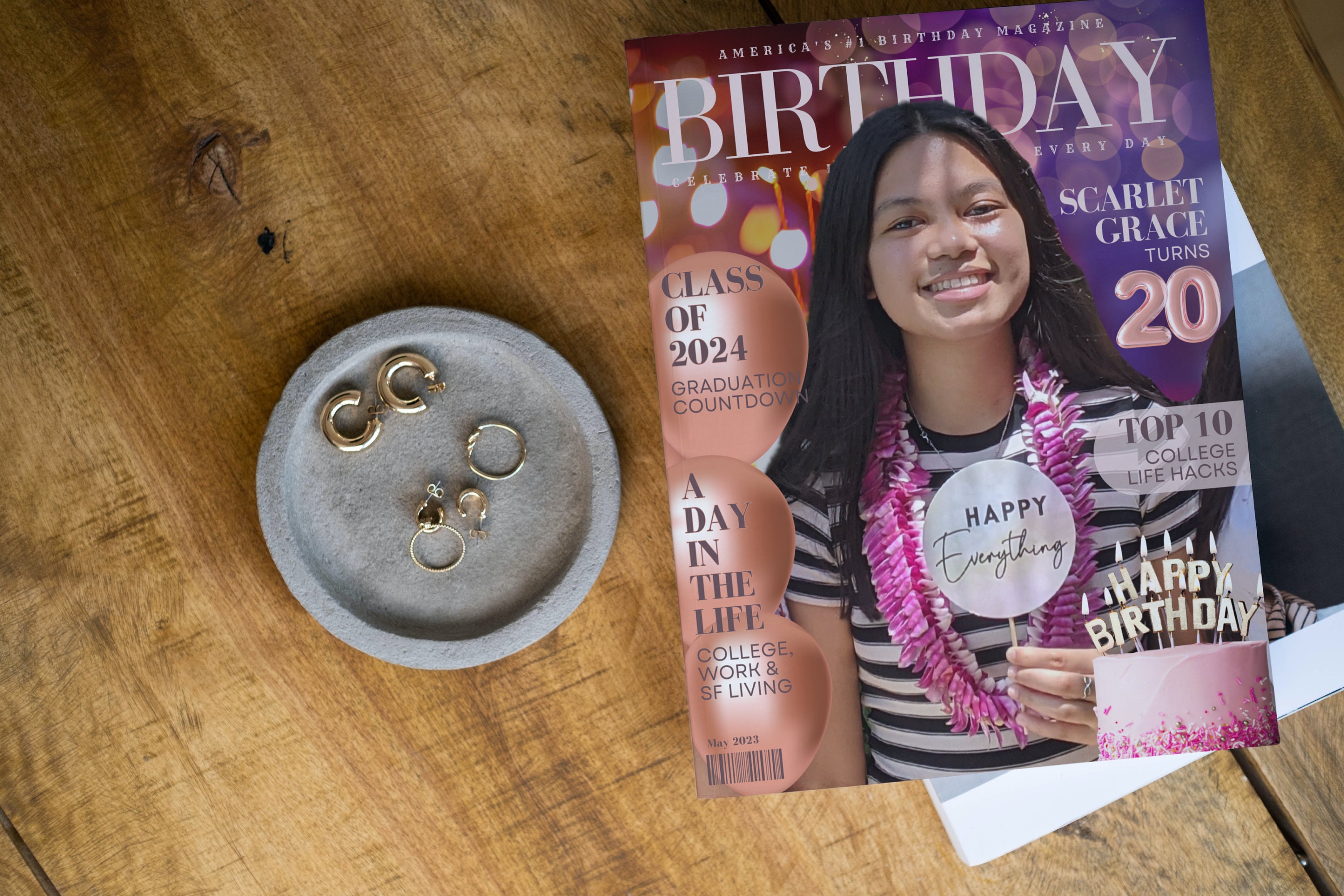 Custom Birthday Magazine Covers - Etsy