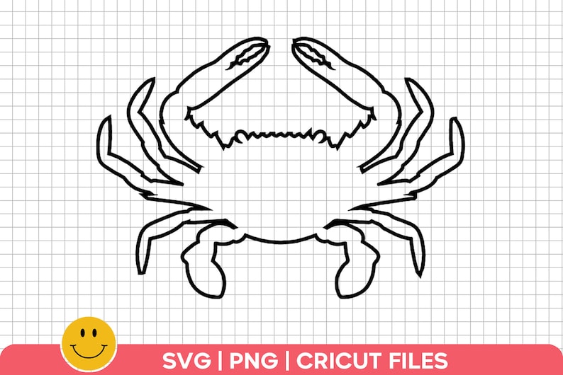 Maryland Blue Crab SVG Crab Svg Crab Clipart SVG PNG Sea - Etsy