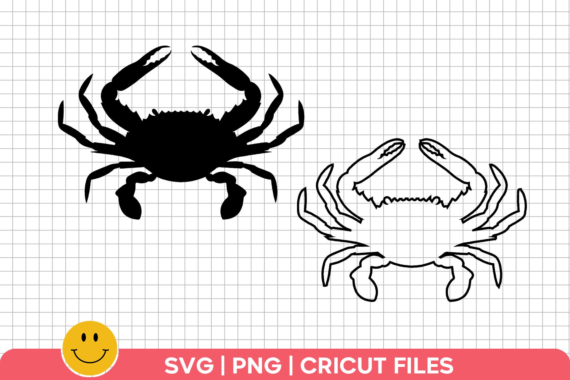 Maryland Blue Crab SVG Crab Svg Crab Clipart SVG PNG Sea - Etsy Ireland