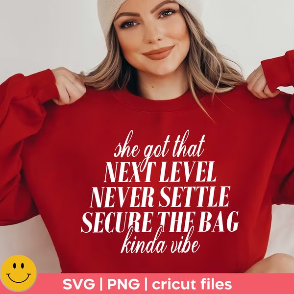 She Got That Next Level Svg - Etsy