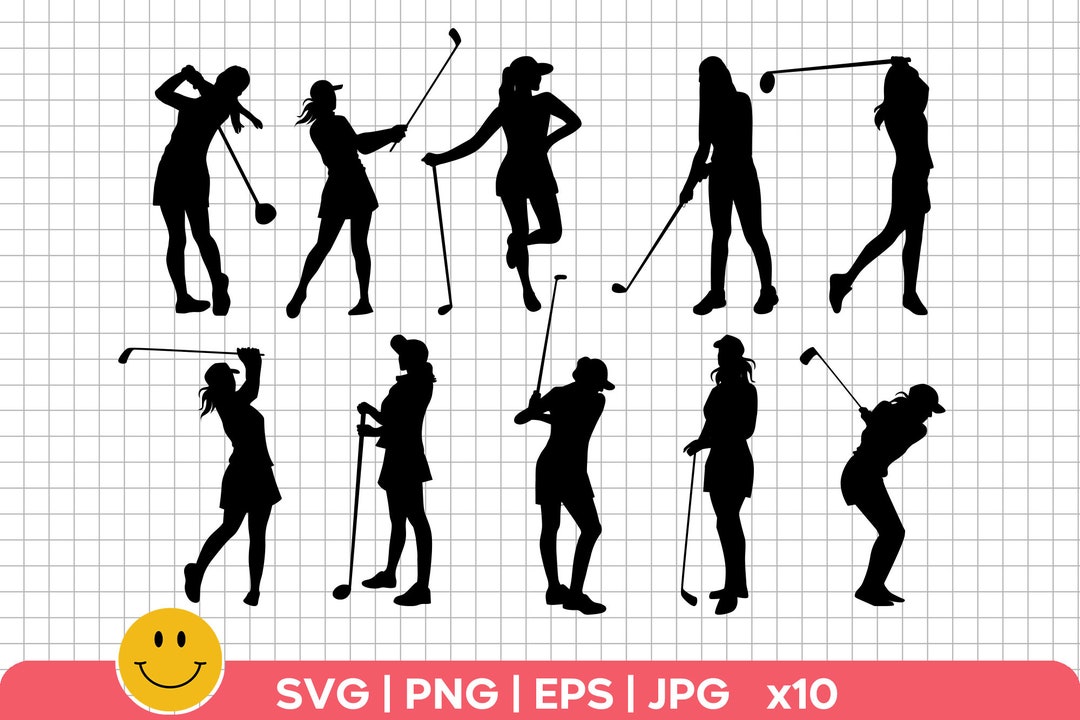 Golf Player Svg Png Female Golfer Svg Golf Png Golf - Etsy Canada